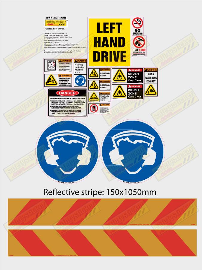 NSW small RTA kit | Safety Stickers | Safety Decals