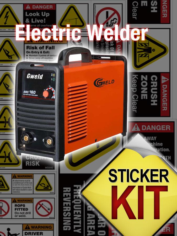 Welder Small | Safety Stickers | Safety Decals