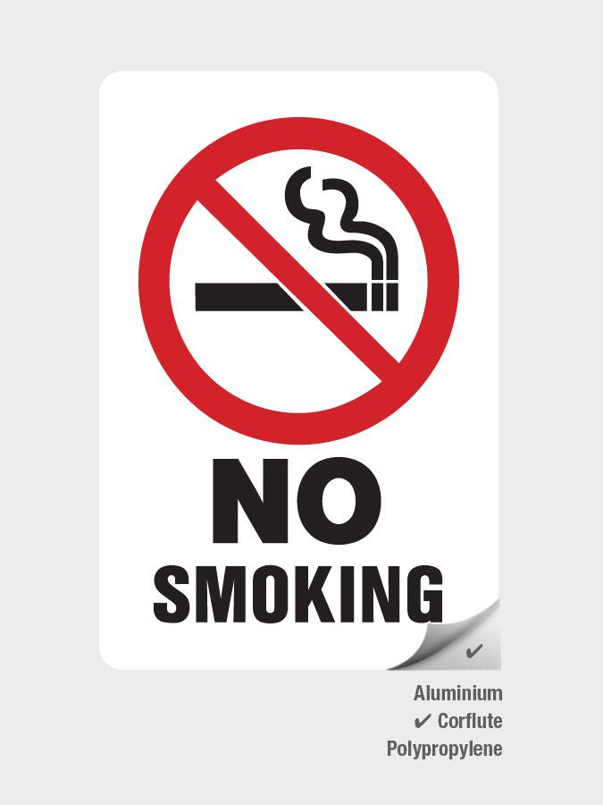No Smoking | Safety Stickers | Safety Decals