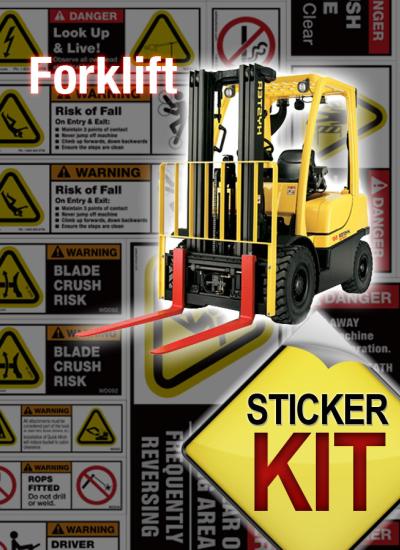 Forklift Safety Sheet | Safety Stickers | Safety Decals