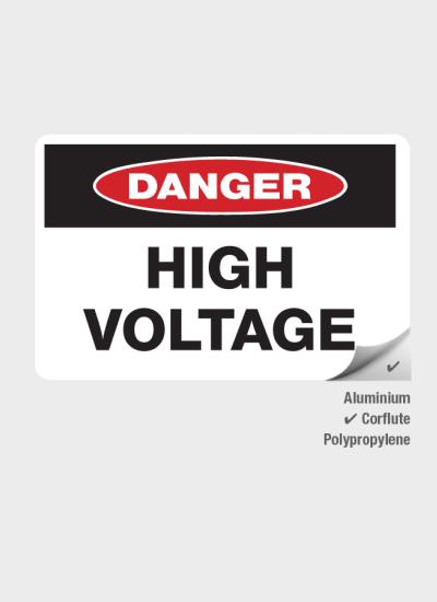 High Voltage | Safety Stickers | Safety Decals