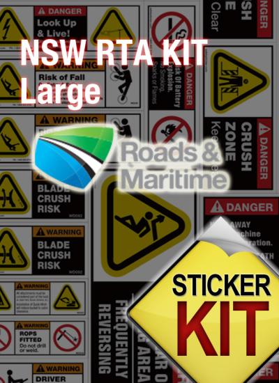 NSW Large RTA Kit | Safety Stickers | Safety Decals