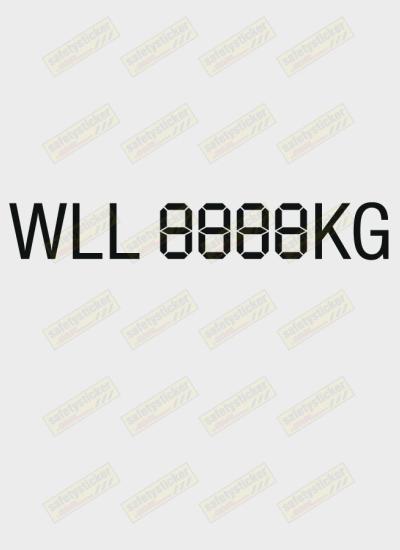 DIGI 50 WLL (Pair) Digital Stickers - Working Load Limit | Safety ...