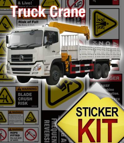 Crane Safety Kits | Safety Stickers | Safety Decals