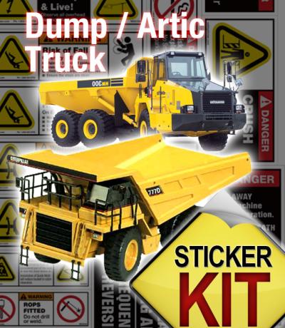 Earthmoving Safety Kits | Safety Stickers | Safety Decals