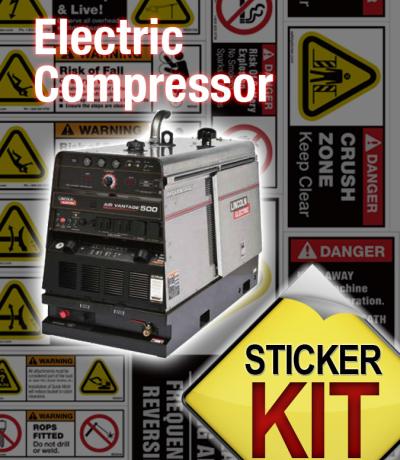 Small Equipment Safety Kits | Safety Stickers | Safety Decals