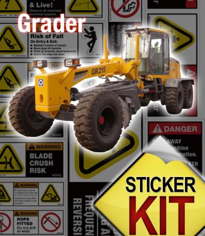 Earthmoving Safety Kits | Safety Stickers | Safety Decals