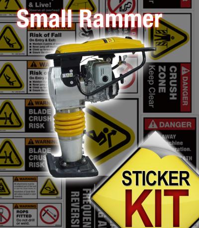 Small Equipment Safety Kits | Safety Stickers | Safety Decals