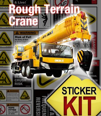 Crane Safety Kits | Safety Stickers | Safety Decals