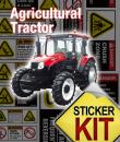 Agricultural Tractor | Safety Stickers | Safety Decals