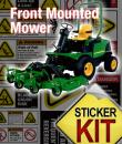 Front Mounted Mower safety Sheet | Safety Stickers | Safety Decals