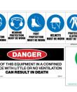 High Pressure Washer | Safety Stickers | Safety Decals