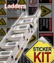 Ladder safety sheet | Safety Stickers | Safety Decals