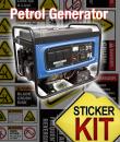 Generator Petrol | Safety Stickers | Safety Decals