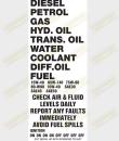 Identification Lube Labels | Safety Stickers | Safety Decals