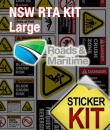 NSW Large RTA Kit | Safety Stickers | Safety Decals