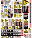 Skid Steer Loader Kit | Safety Stickers | Safety Decals